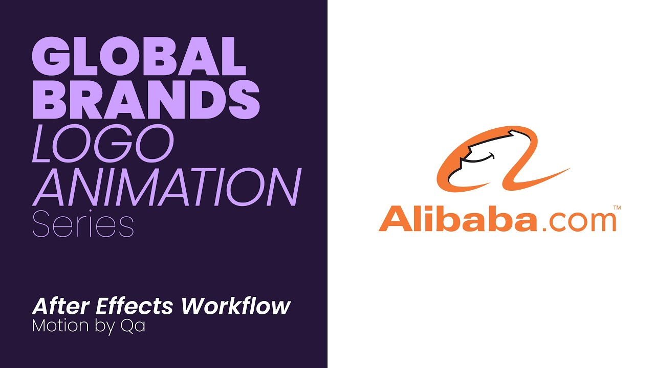 Alibaba Logo Animation - Global Brands Logo Animation series - After ...