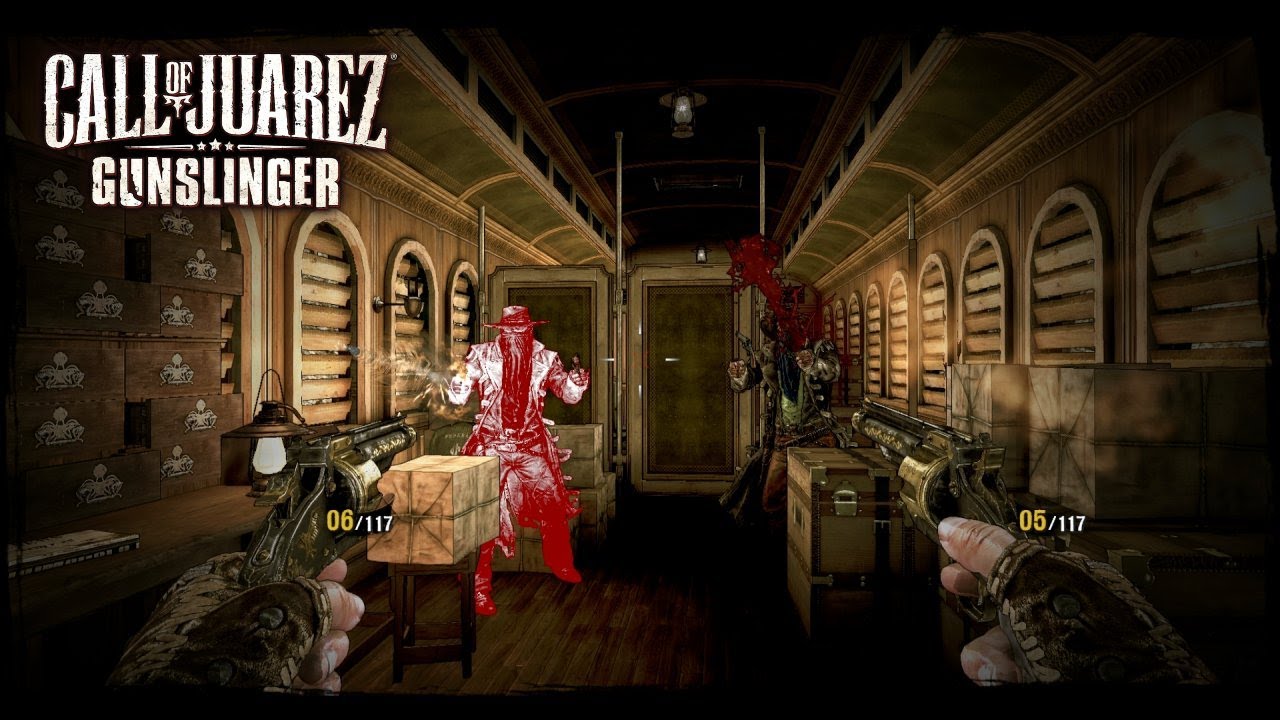 Call of Juarez: Gunslinger (PC) Train Level ("Death Rides a Steel ...
