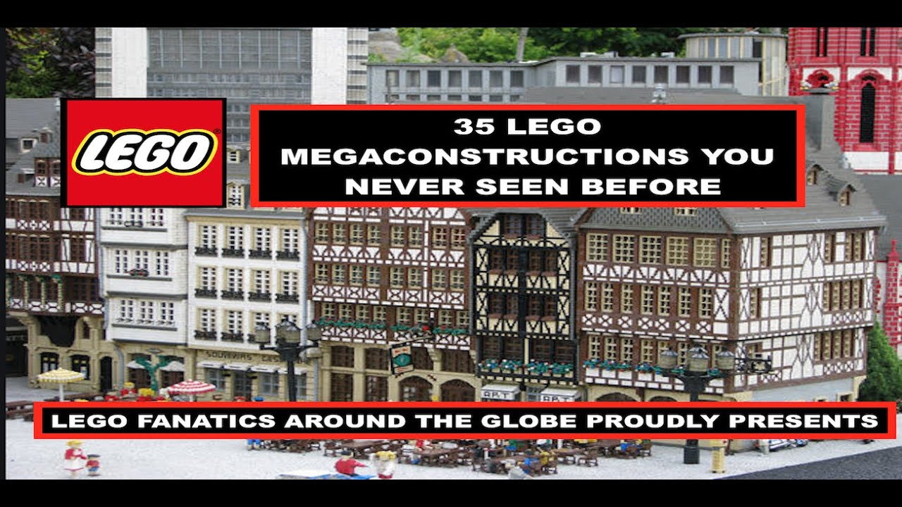 35 Lego Mega Constructions You Never Seen Before - YouTube