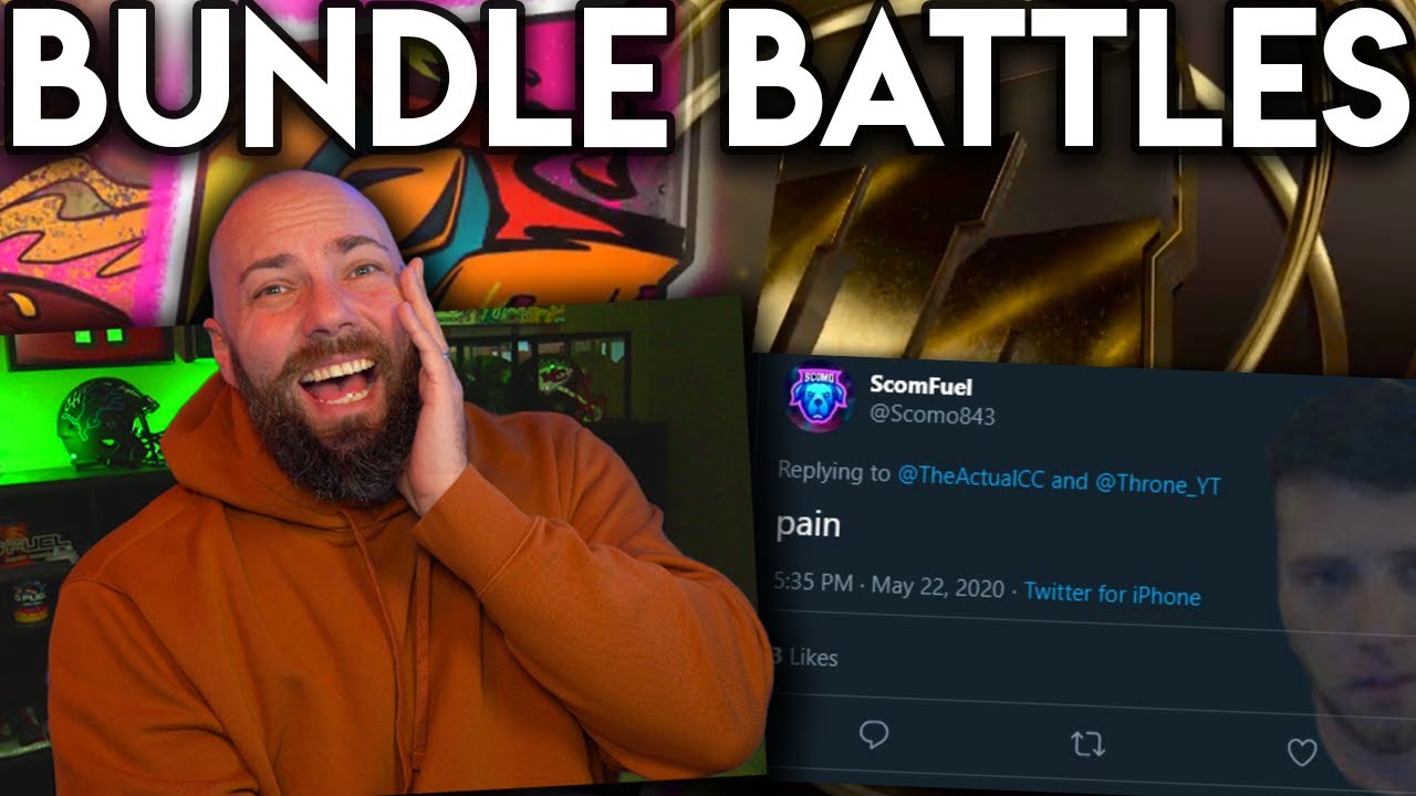 THIS WAS ACTUALLY CRAZY! BUNDLE BATTLES VS @ScomoTV - YouTube
