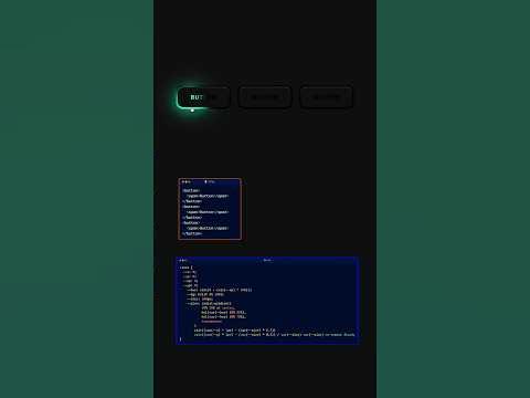 Button hover effect ☺️ #uiux #vscode #javascript #html #css @uidesign1 - YouTube