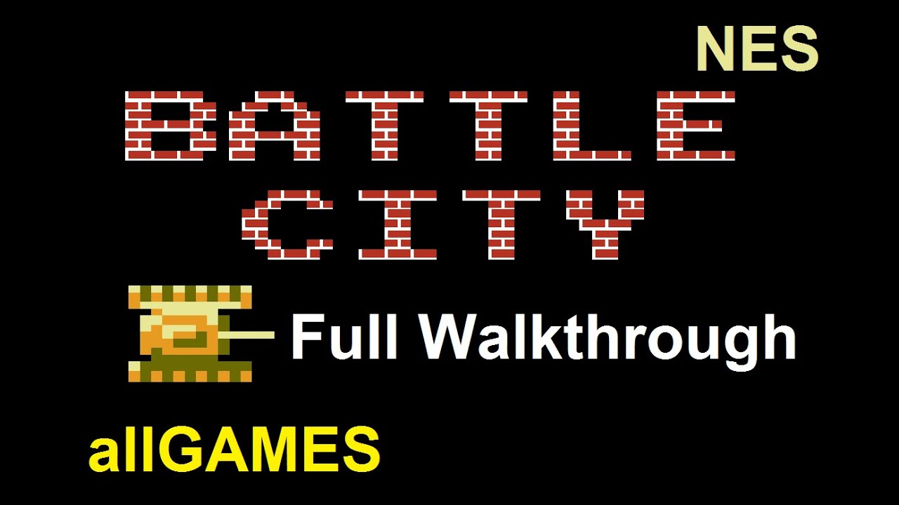 Battle City NES Full Walkthrough - YouTube