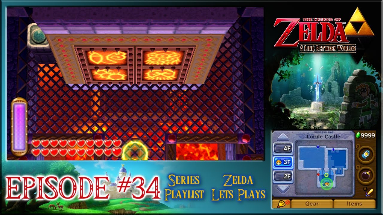 The Legend Of Zelda: A Link Between Worlds - Opening The Throne Room ...