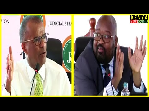 Philip Murgor vs Justice Majanja - Heated exchange at JSC interview