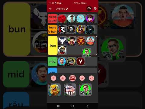 Tier list youtuberi romani (partea 1 ) - YouTube