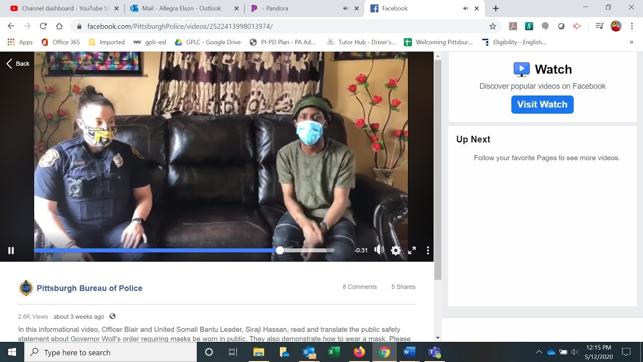 How to wear a mask in Somali - YouTube