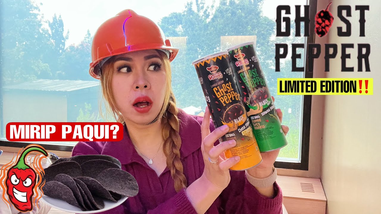 PENASARAN NYOBAIN GHOST PEPPER CHIPS X MISTER POTATO DAEBAK ⚠️EXTREME HOT⚠️ - YouTube