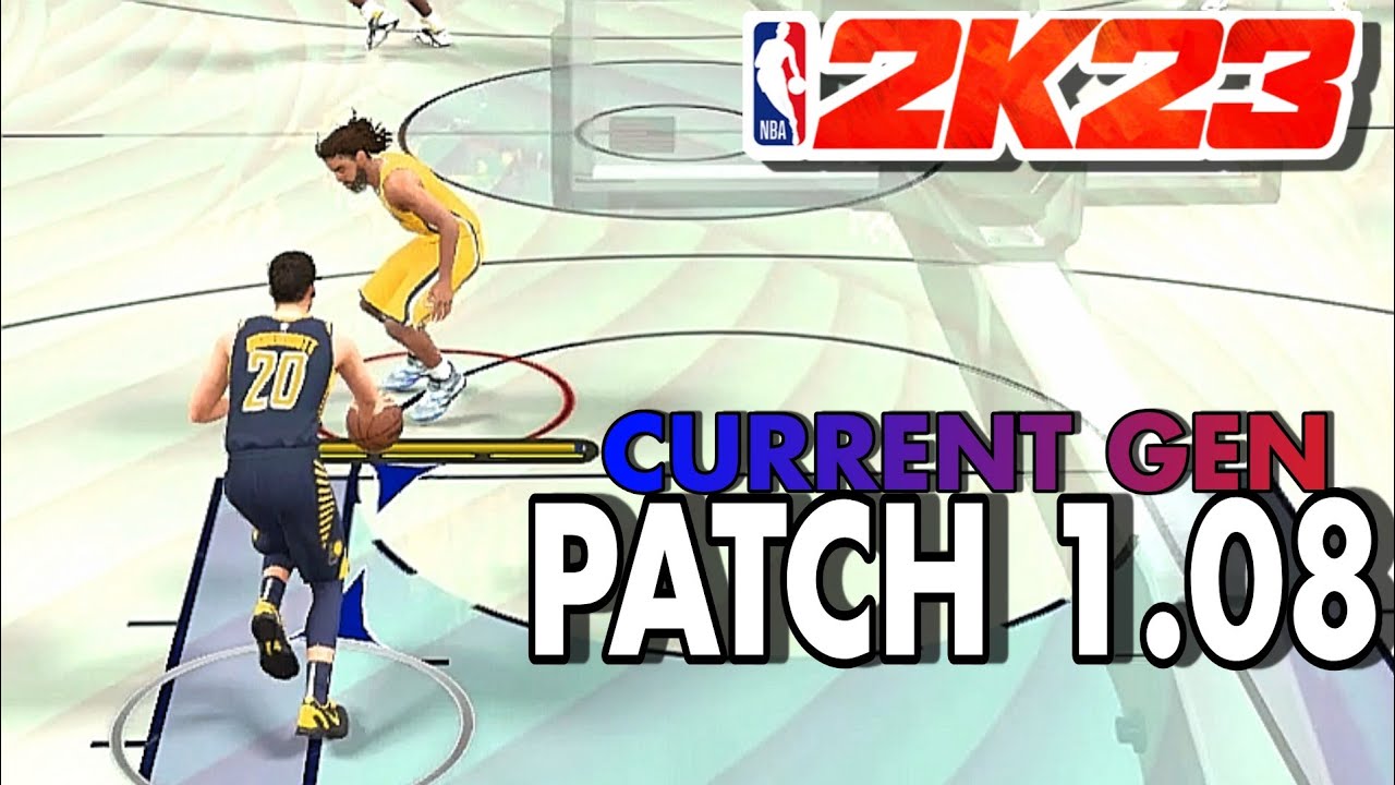 NBA 2K23 PATCH 1.08 UPDATE CURRENT GEN - YouTube