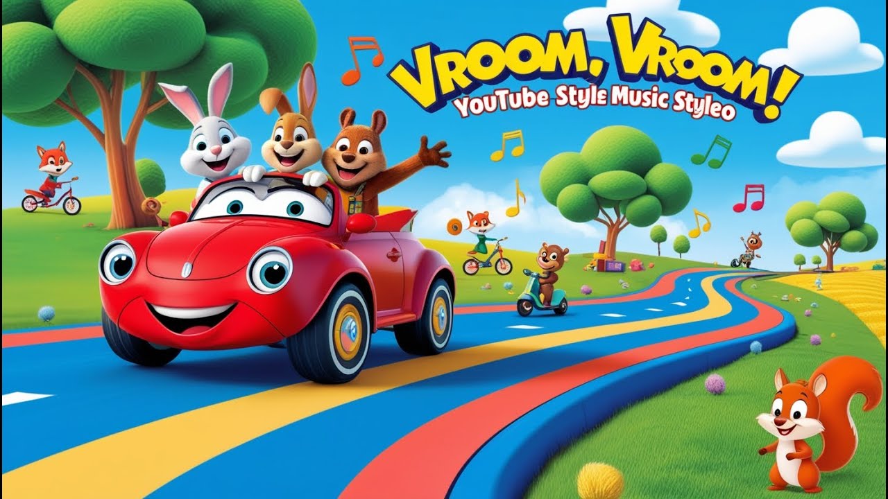 Vroom, Vroom! – Kids Song - YouTube