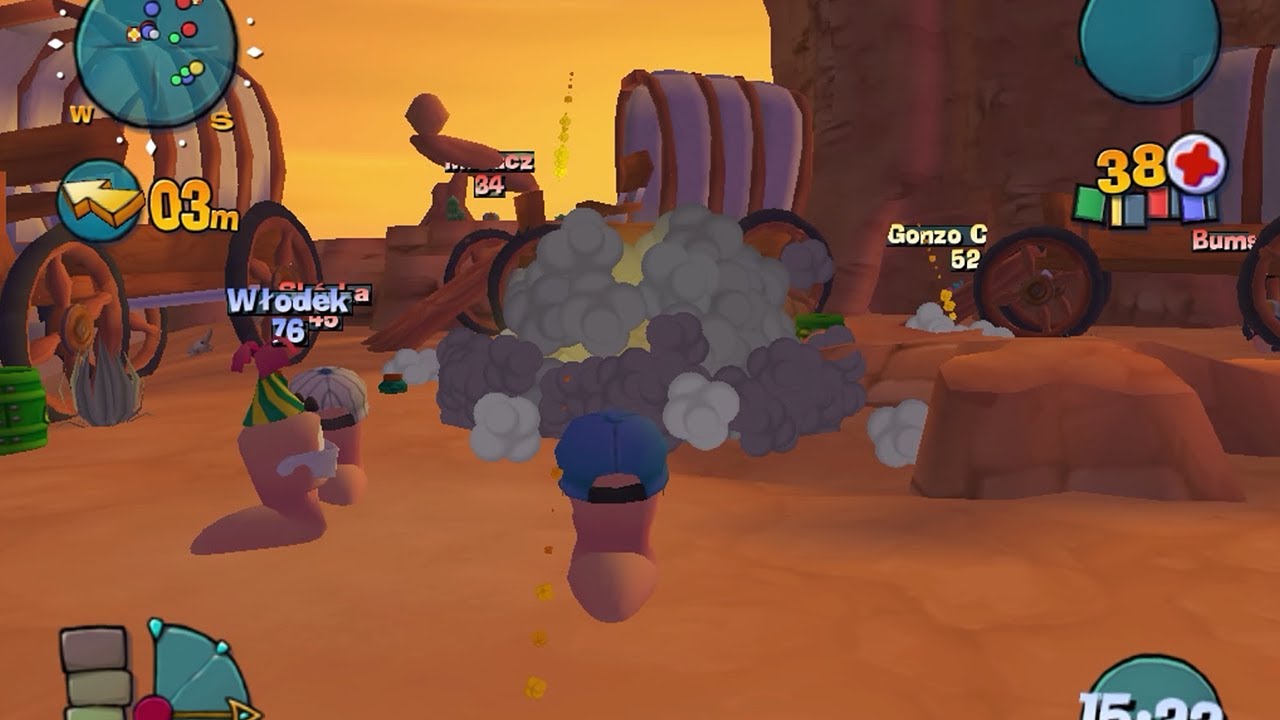 Worms 4: Mayhem (PL) - Gameplay | Bez Komentarza - YouTube