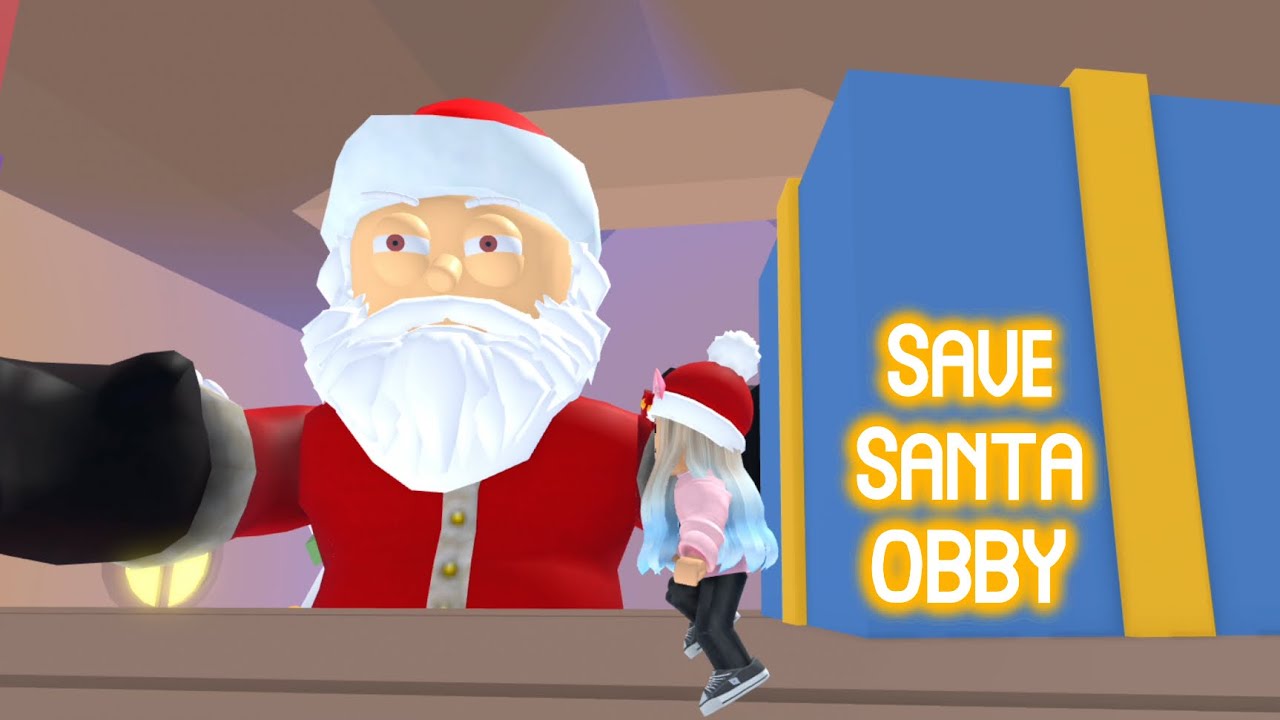SAVE SANTA OBBY! (NEW!) Roblox Obby Gameplay Walkthrough No Death [4K ...