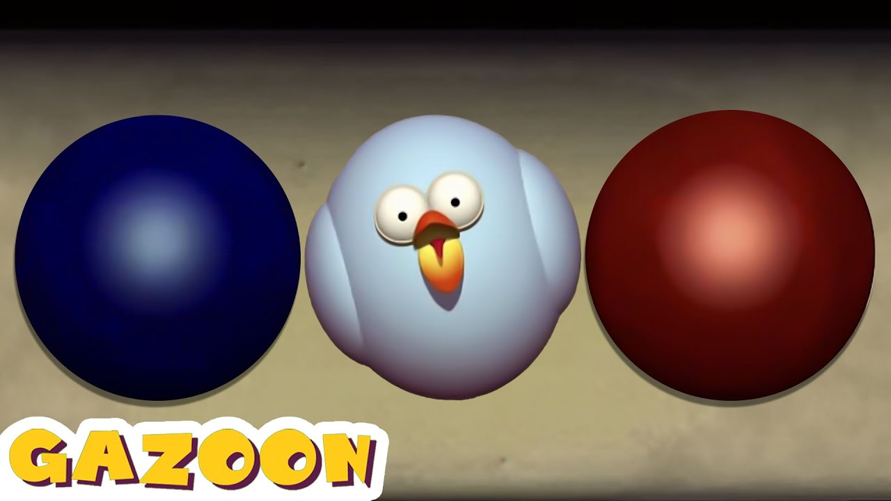 Ostrich’s Wild Adventure - Chased by Giant Balls! Gazoon Compilation ...