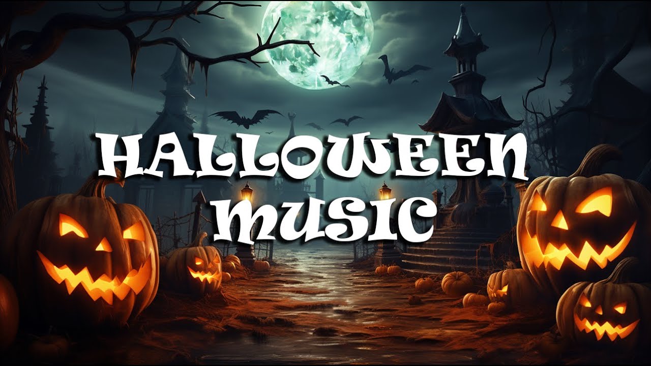 Creepy Halloween Atmosphere At The Cemetery🎃👻 Spooky Halloween Music ...