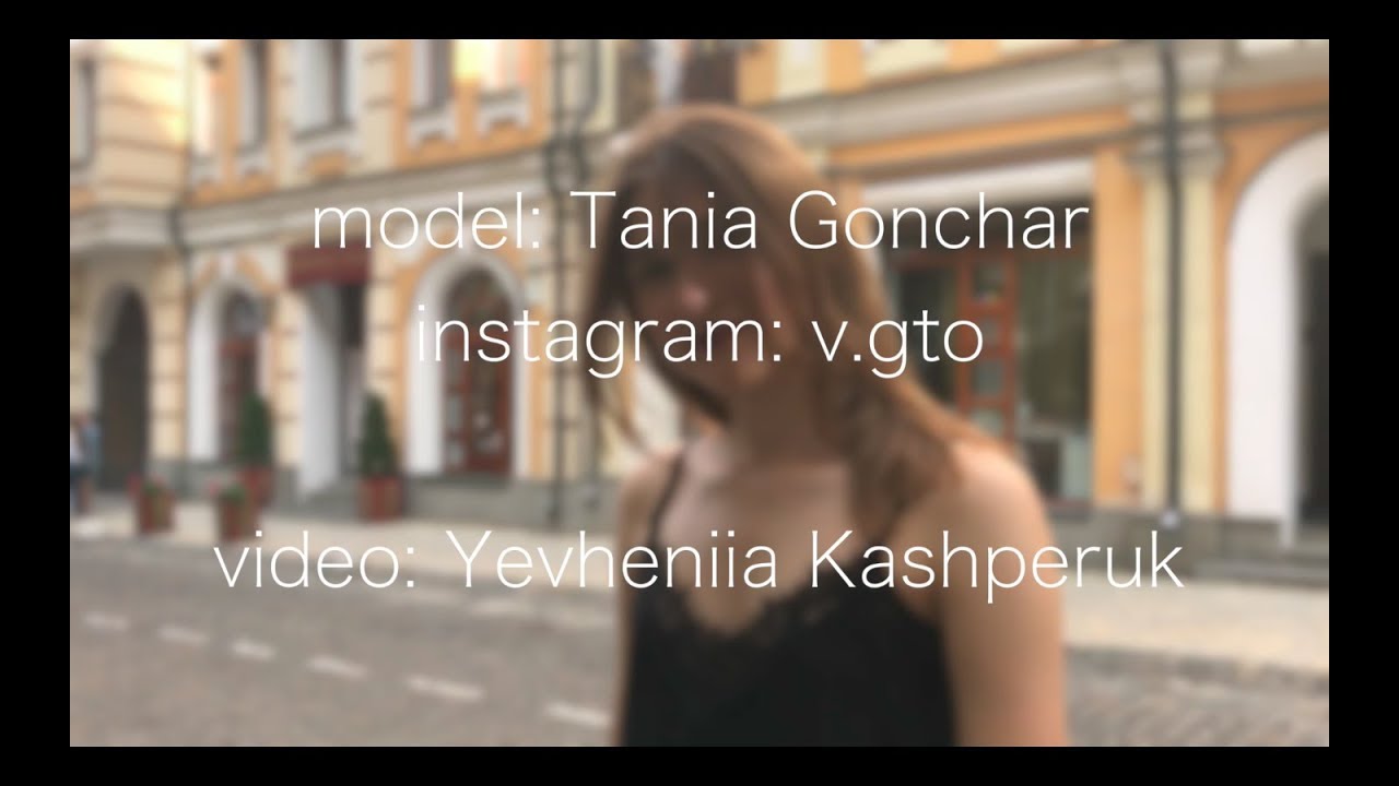Tania: model portfolio - YouTube