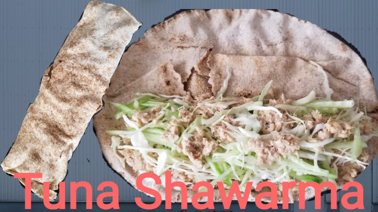 How to make healthy tuna shawarma. David Boaz Von vlog. - YouTube