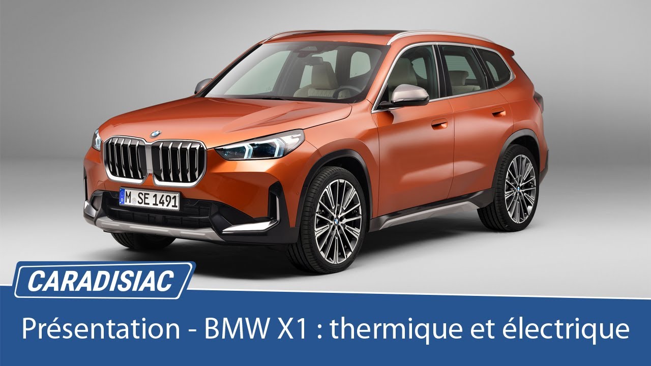 Présentation - BMW X1 : thermique et aussi électrique - YouTube