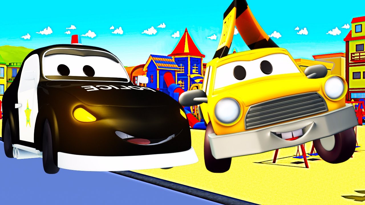 The Contest : Babies in Car City with Baby Police Car and Baby Taxy ...