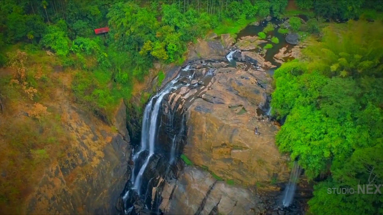 Kerala munnar Mankulam Water Falls - YouTube