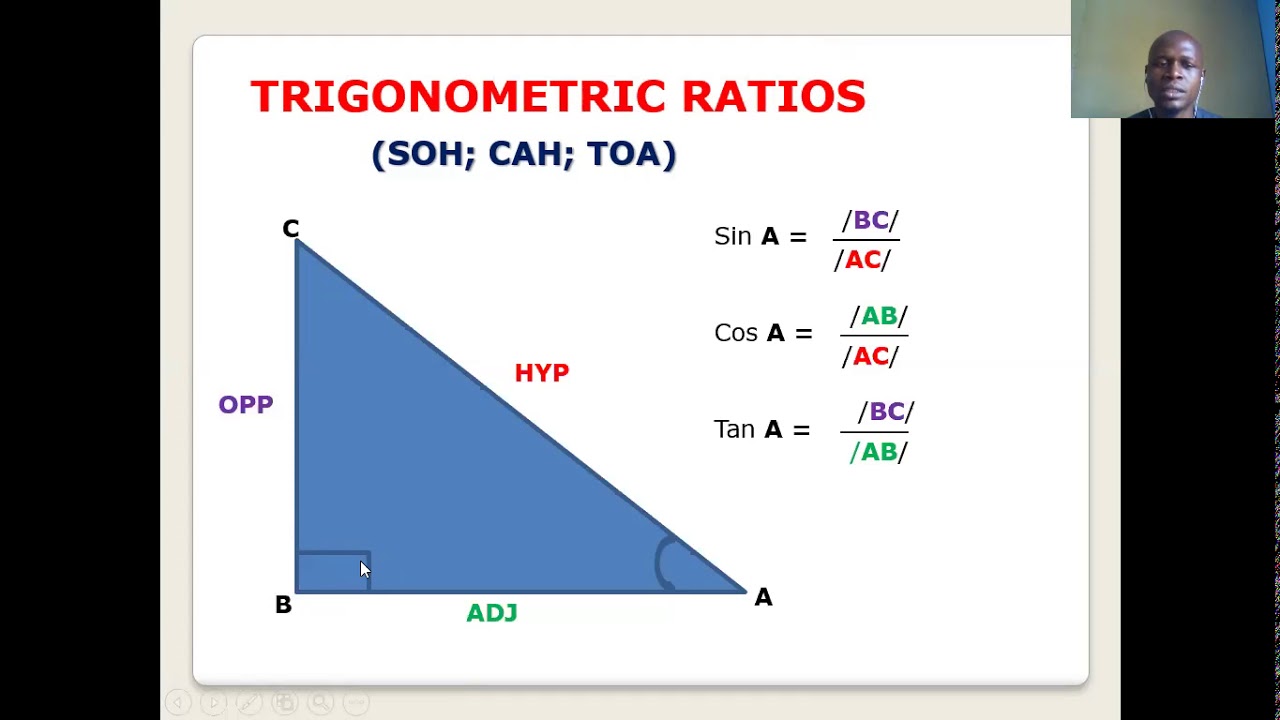  Sine Rule From Acute angled Triangle by Olaitan Bello YouTube