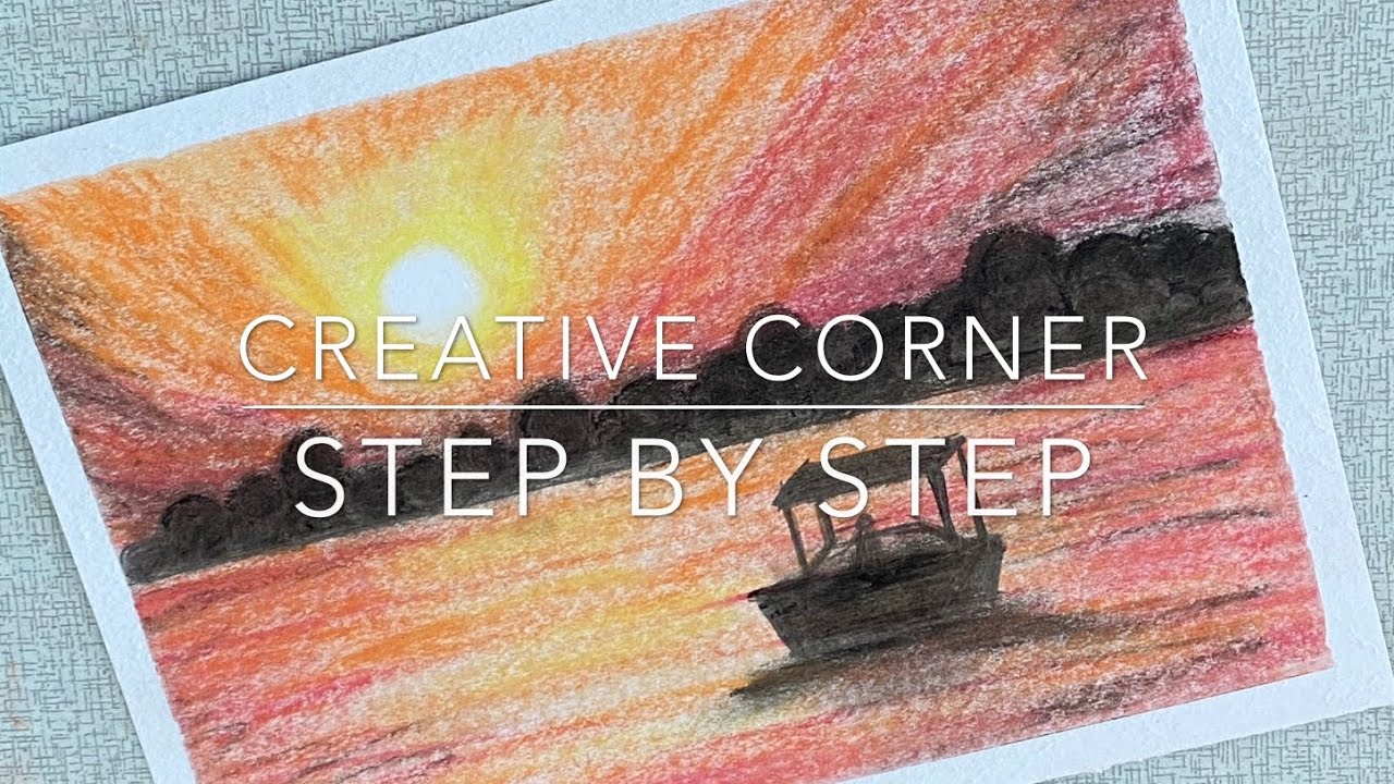 Crayon Step by step tutorial 🖍 for beginners - YouTube