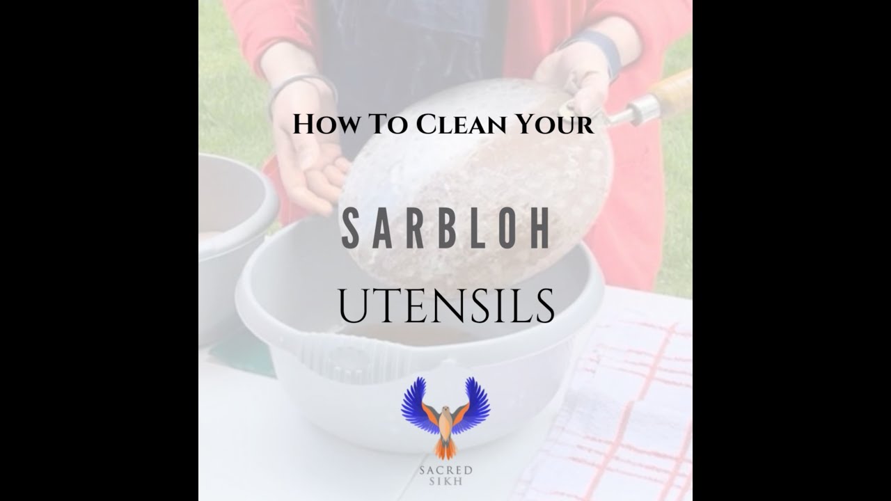 Sacred Sikh - How to clean your sarbloh utensils - YouTube