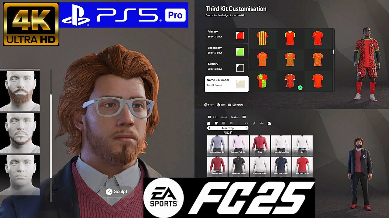 FC 25 Career Mode / Manager Mode Create A Club - YouTube