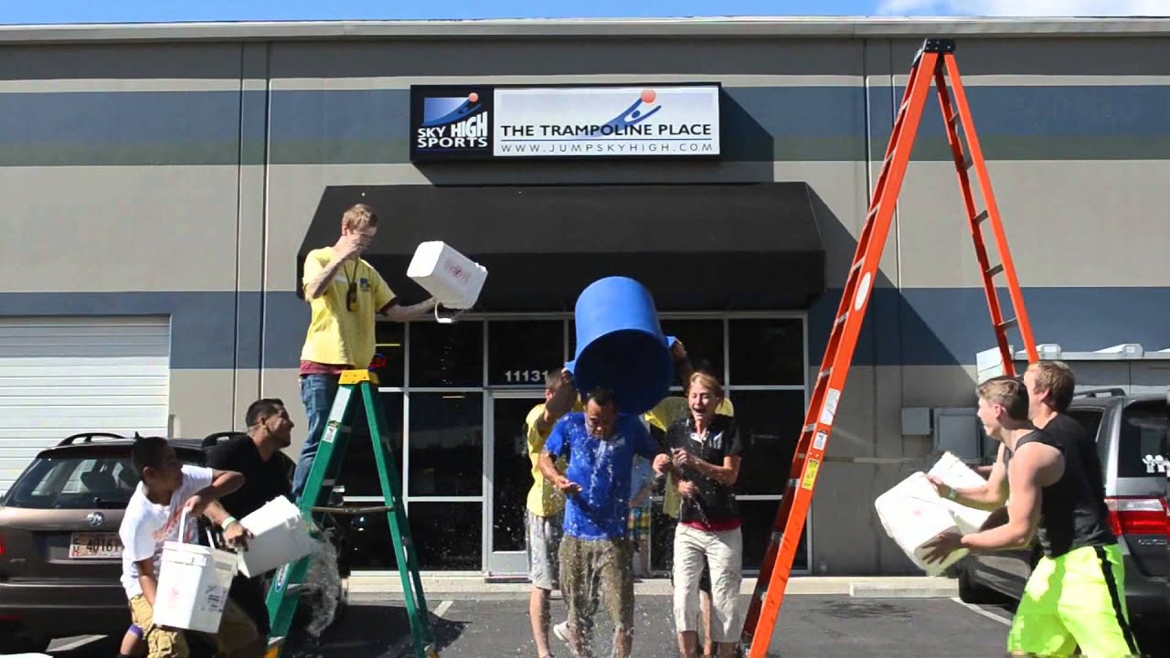 Sky High Sports Portland ALS Challenge - YouTube