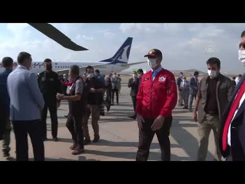 Şehit çocukları TEKNOFEST kapsamında helikopterle şehir turu yaptı
