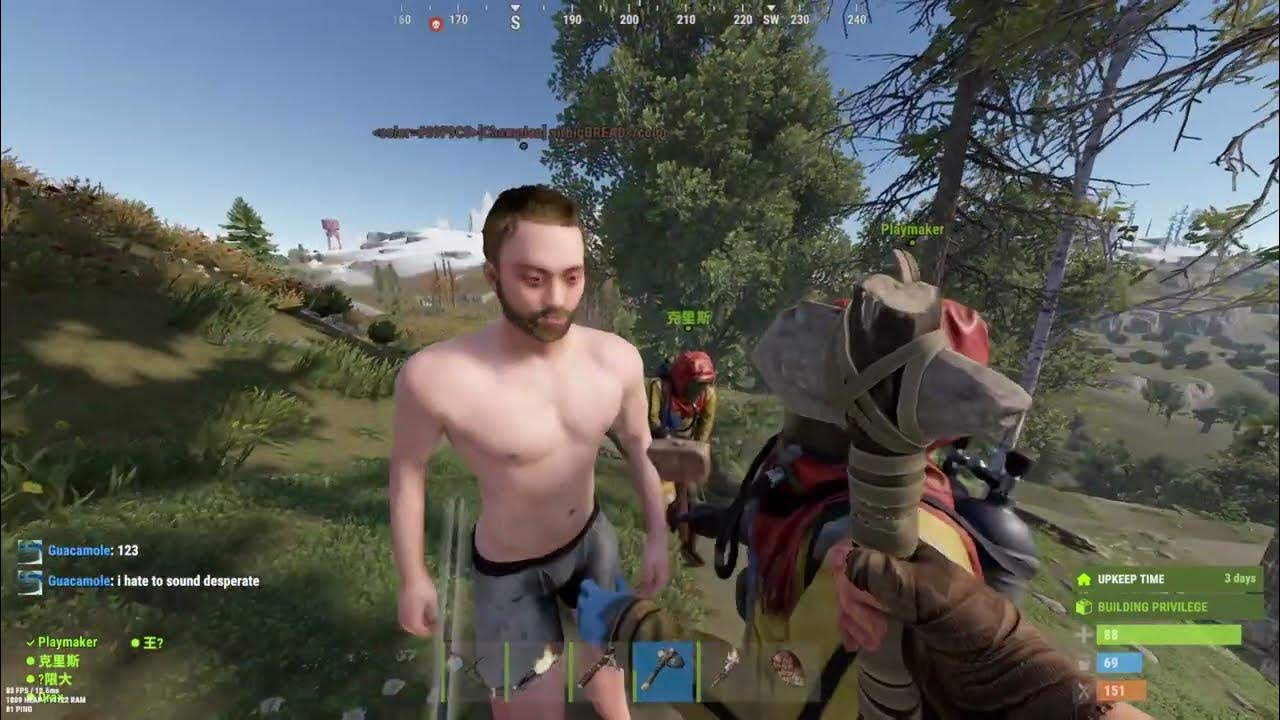 🔴 valorant player tries RUST - YouTube