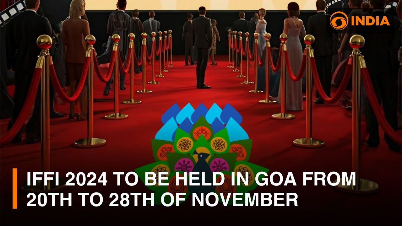 IFFI 2024 to be held in Goa from 20th to 28th of November - YouTube