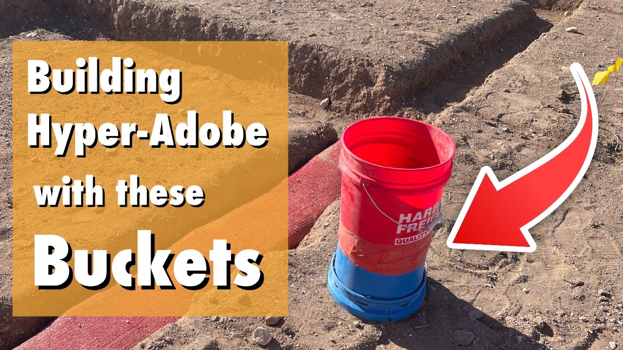Bucket funnel for building with hyper adobe - YouTube