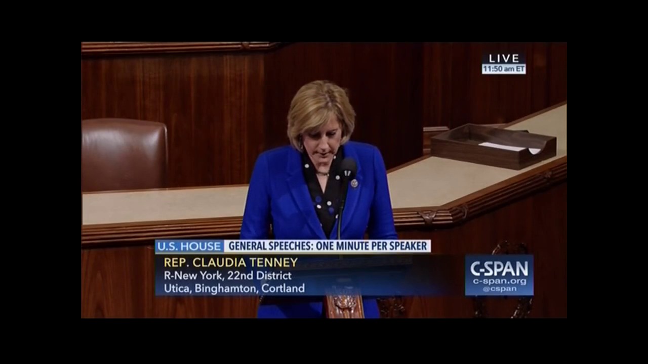 Rep. Tenney recognizes Autism Awareness Month - YouTube