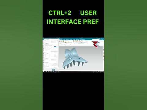 Shortcut Command-3 in NX UG - YouTube