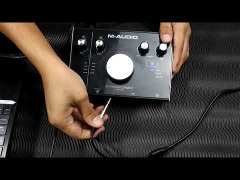 Soundcard M Audio M Track 2X2M C Series - YouTube