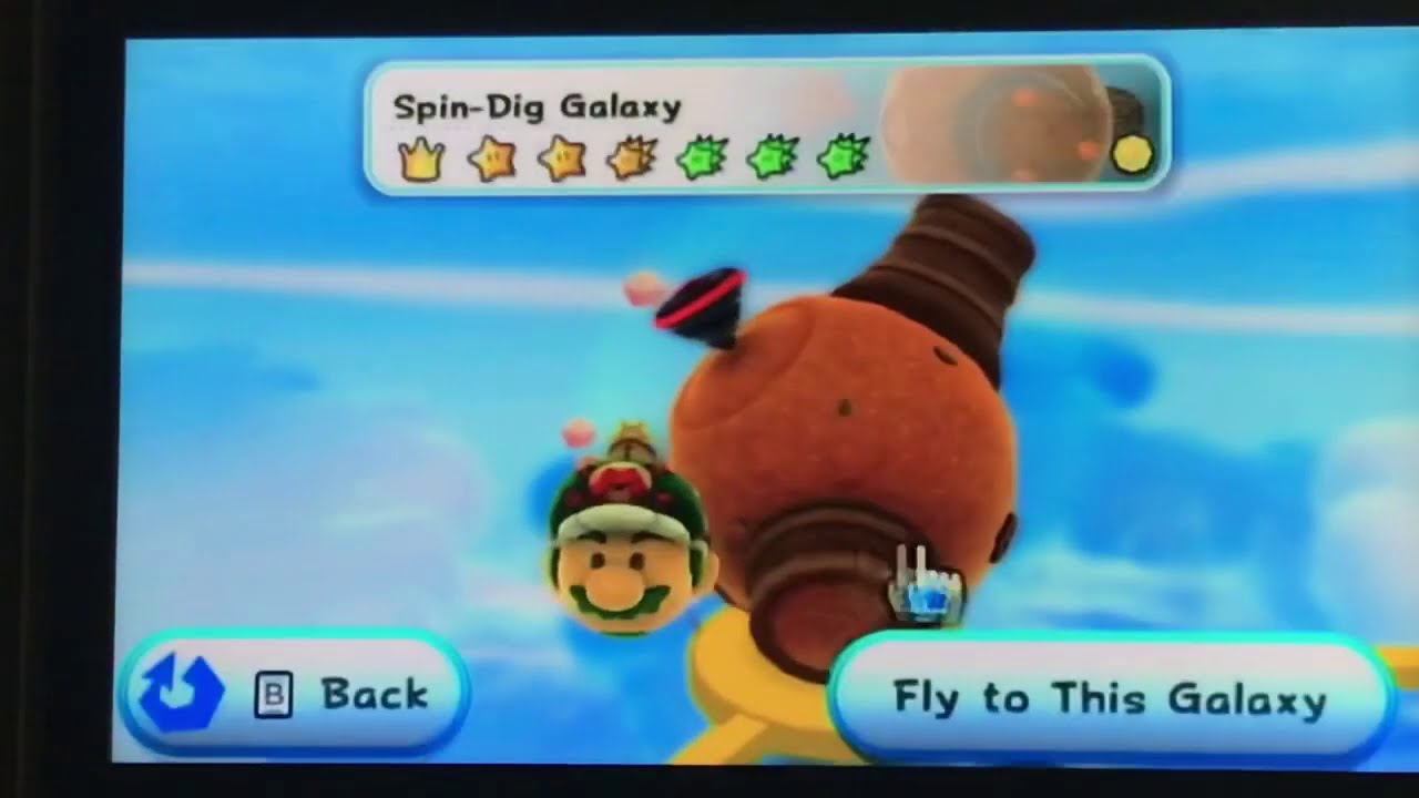 SMG2: Spin Dig Galaxy Green Star 3 in 1x A Press [L] - YouTube