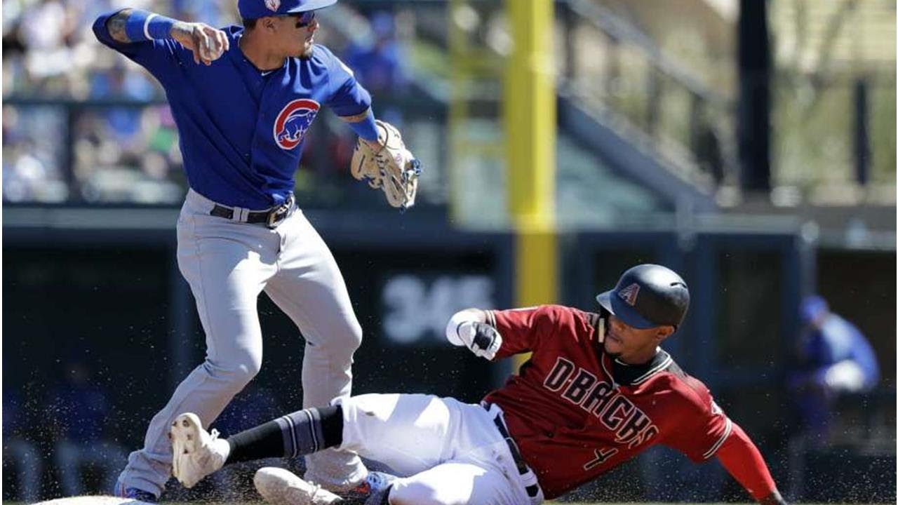 VIDEO: Game of tag: Cubs' Javy Baez shows us how to stop a thief - YouTube