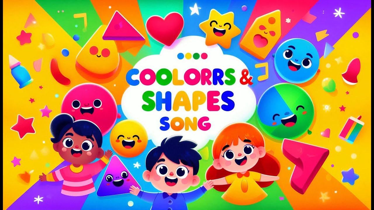 🎨 Colors and Shapes Song for Kids | Fun Learning with Rhymes & Music! 🎶 ...