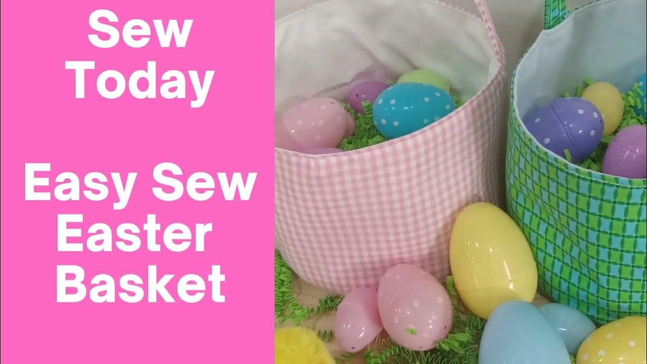 Sew Easy Easter Basket - YouTube
