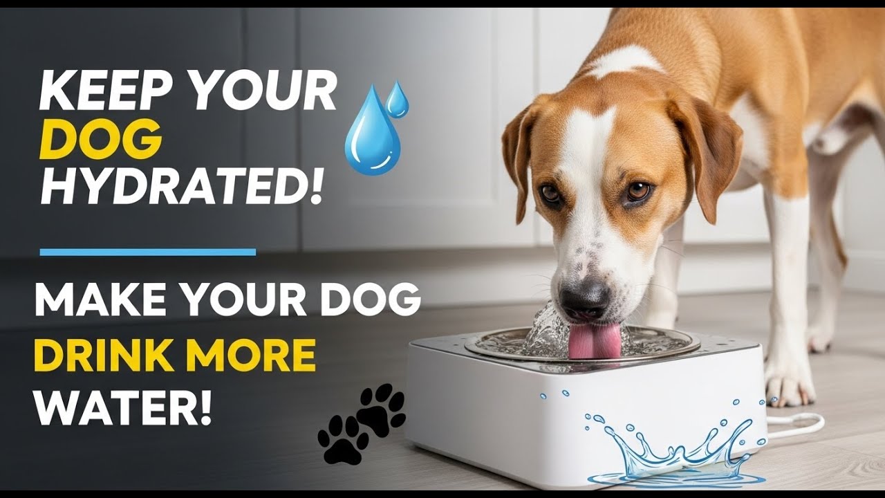 How to Make Your Dog Drink More Water – Tips for a Healthy Hydration ...