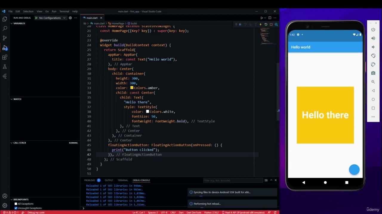 5.Buttons of Flutter| Mobile & Desktop app development | Software ...