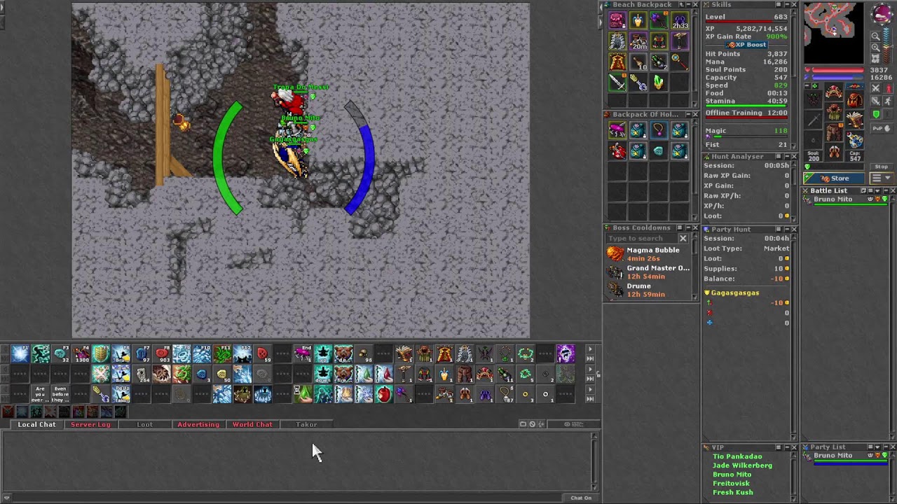 TIBIA OTSERVER , OTSERVER TIBIA TIBIA +FREEFIRE +FREEFIRE - YouTube