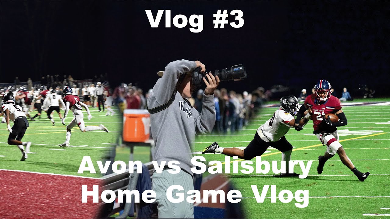 Vlog #3 | Home Football Game Vlog | Avon v.s Salisbury - YouTube