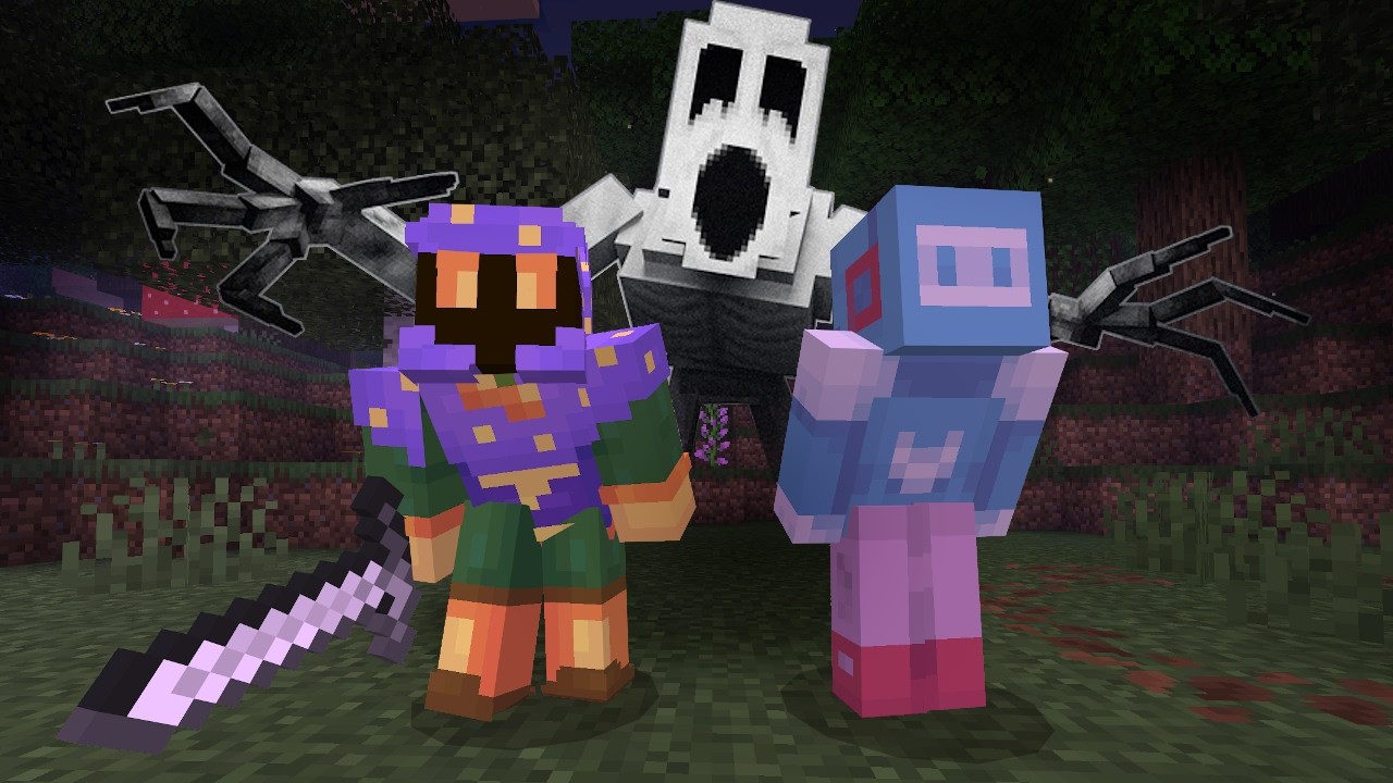 We played Minecraft Bedrock's SCARIEST Horror Mod (ft. @maxzemillian ...