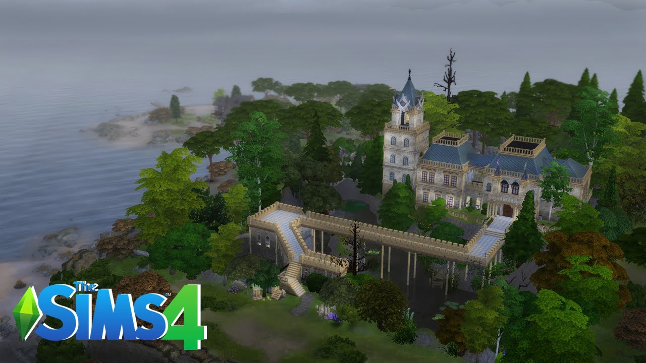 심즈4💚 요새를 개조한 저택 | Fortress mansion | the Sims 4 [NO CC] #중세의성 ...