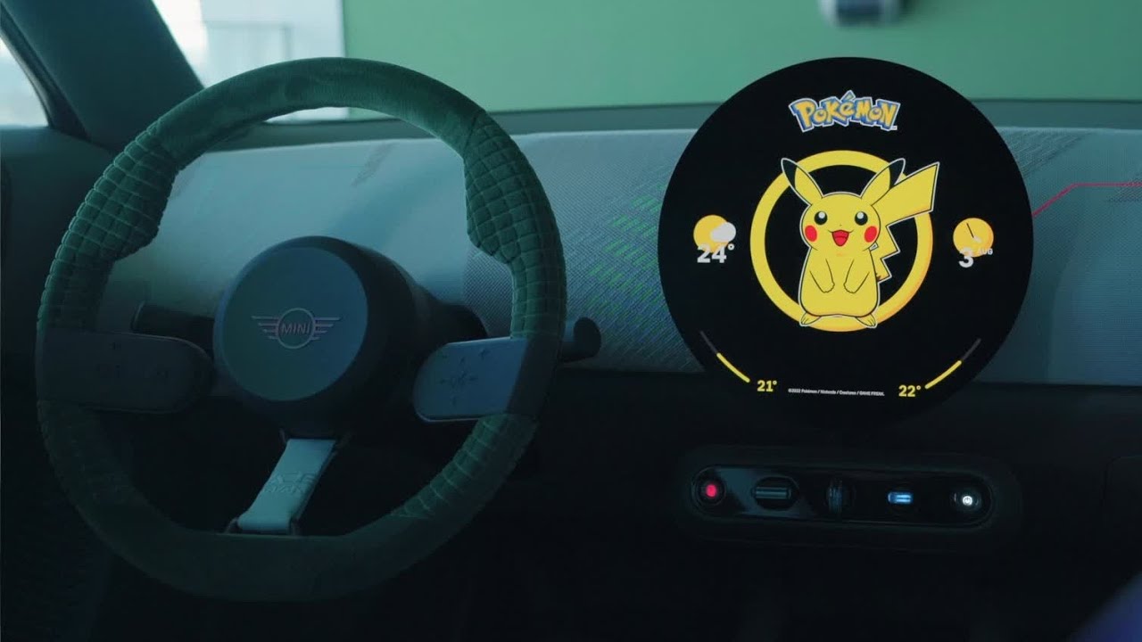 MINI Concept Aceman Pokémon Mode - YouTube