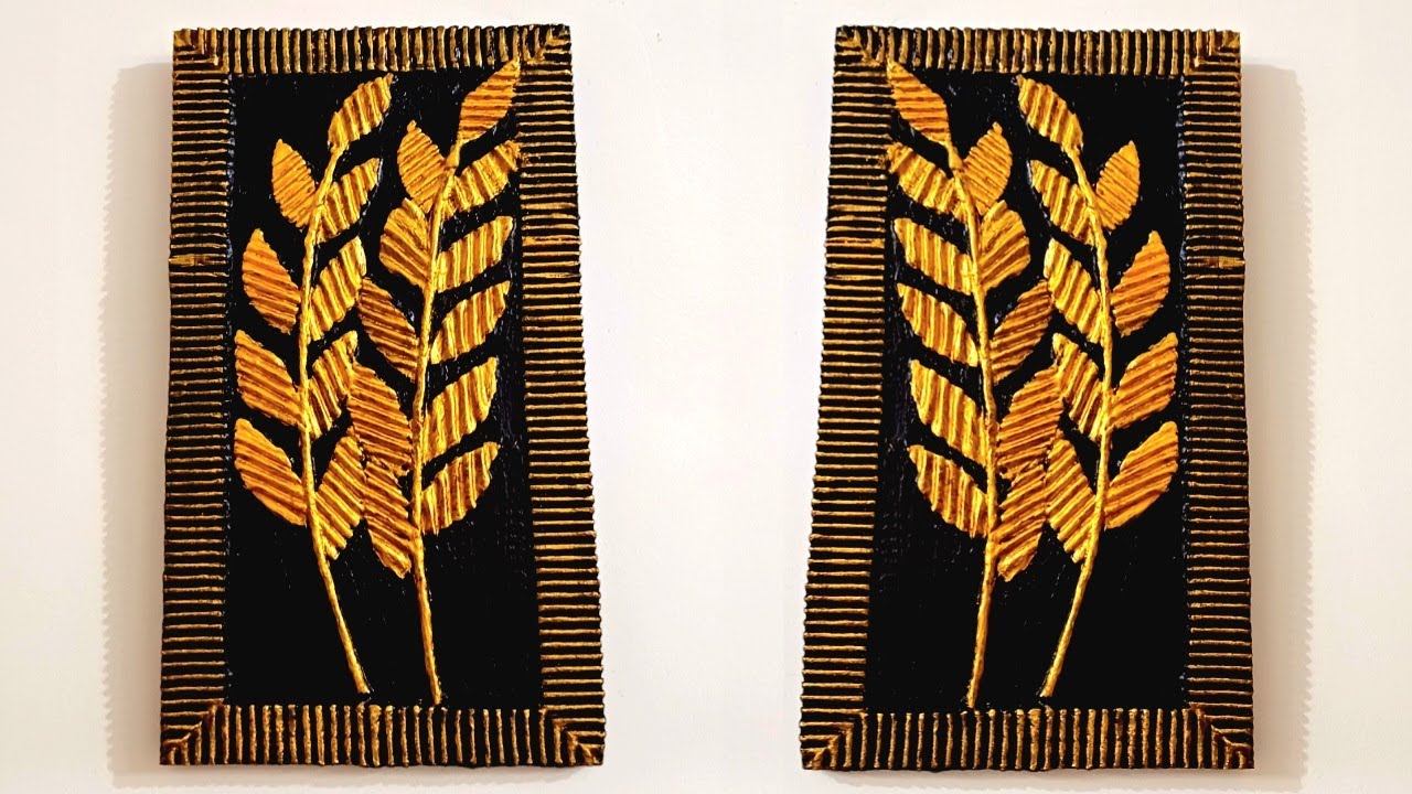 DIY Wall Hanging Craft Ideas with Cardbord & Plywood | Simple & Easy ...