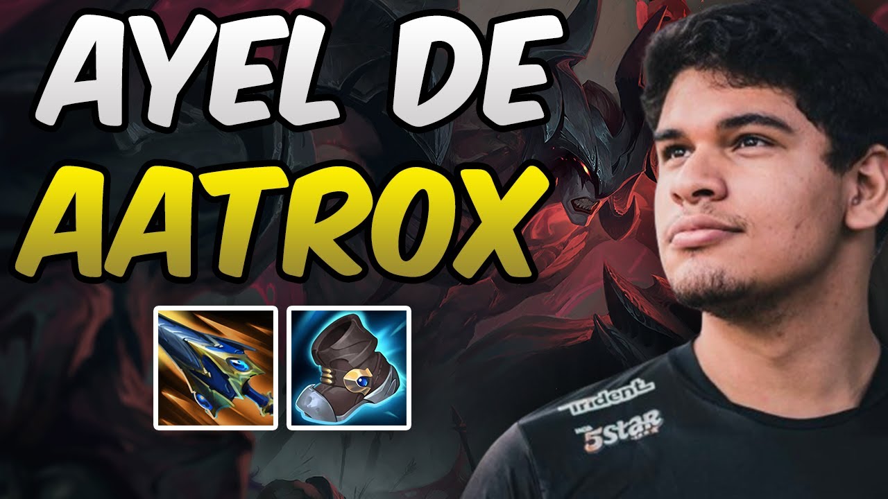 AYEL JOGANDO DE AATROX TOP | STREAM VOD - YouTube