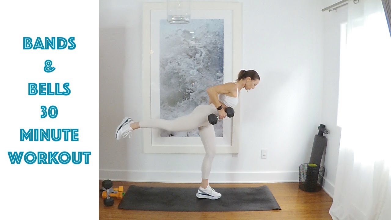 FITNESS: Bands & Bells - 30 Minute Workout - YouTube