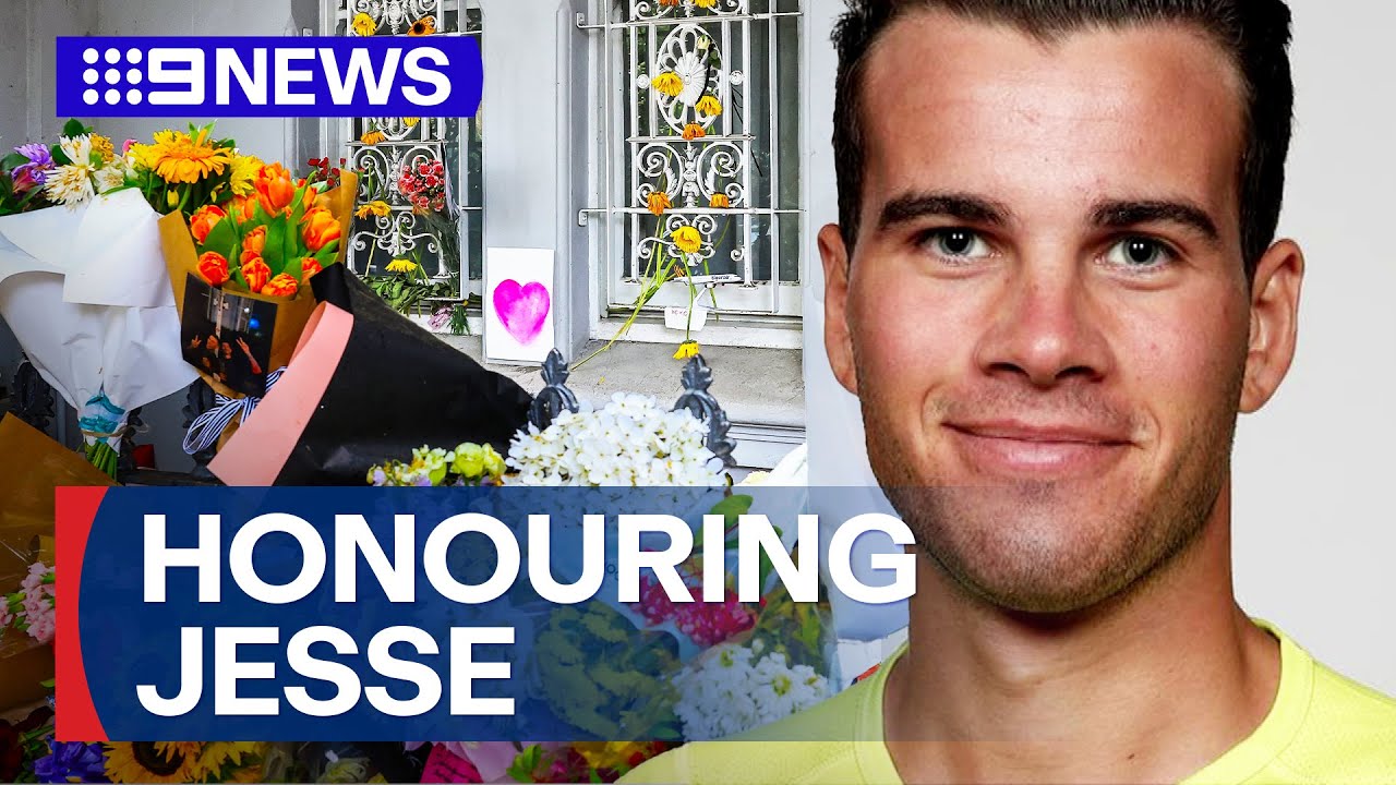 Memorial service held for Jesse Baird in Melbourne | 9 News Australia ...