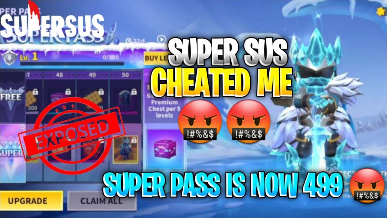 exposed super sus 🤬 ! super sus new update video!! - YouTube